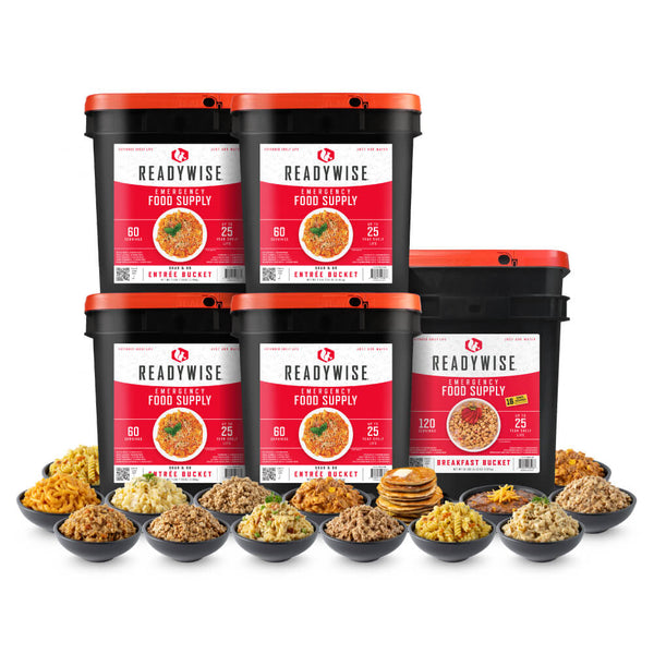 NEW 360 Serving Emergency Food Bundle – ReadyWise