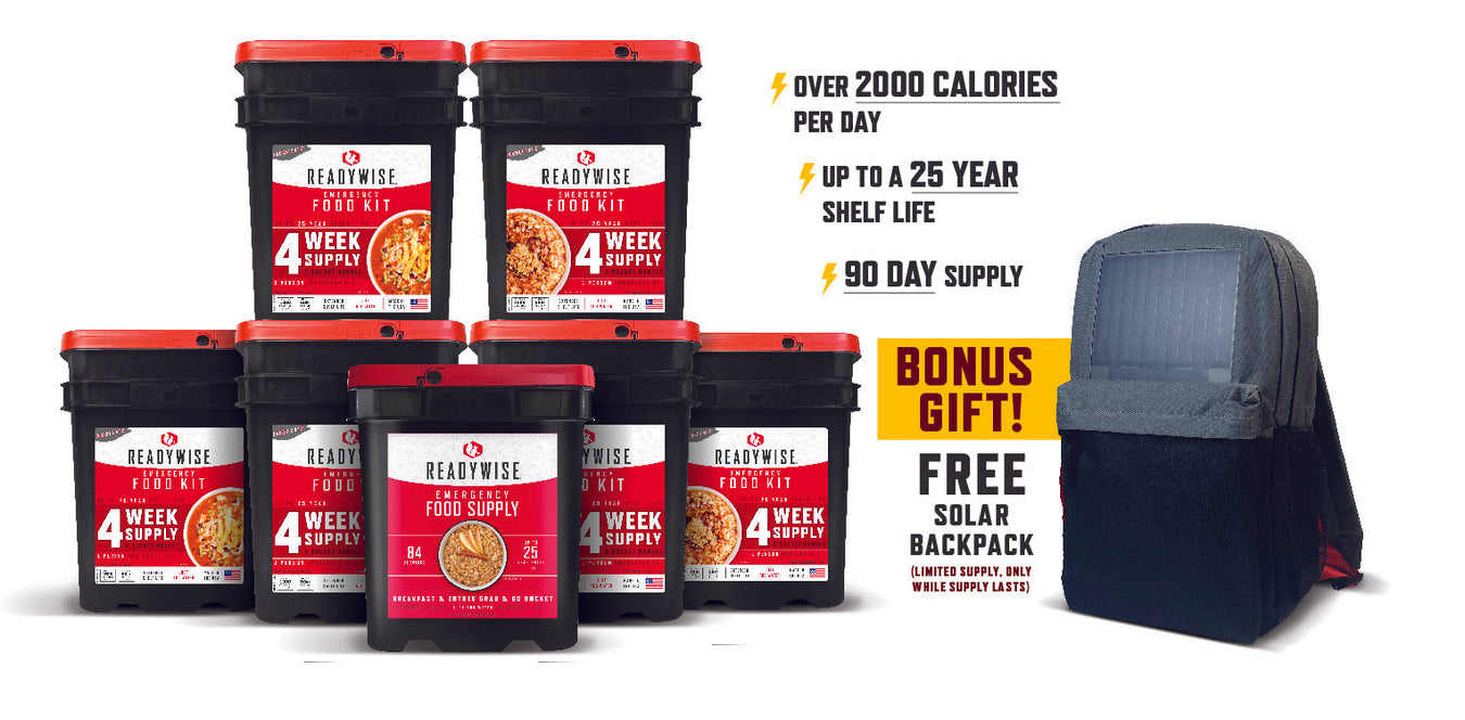 Long-Term Food Kits - ReadyWise