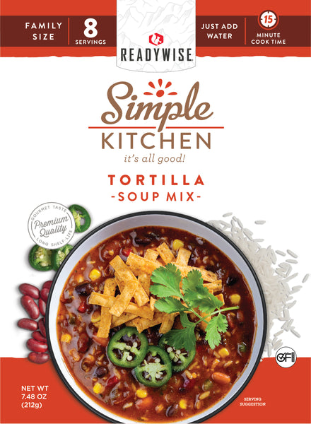 TORTILLA - Soup Mix - 6 Ct Case - 8 Servings – ReadyWise