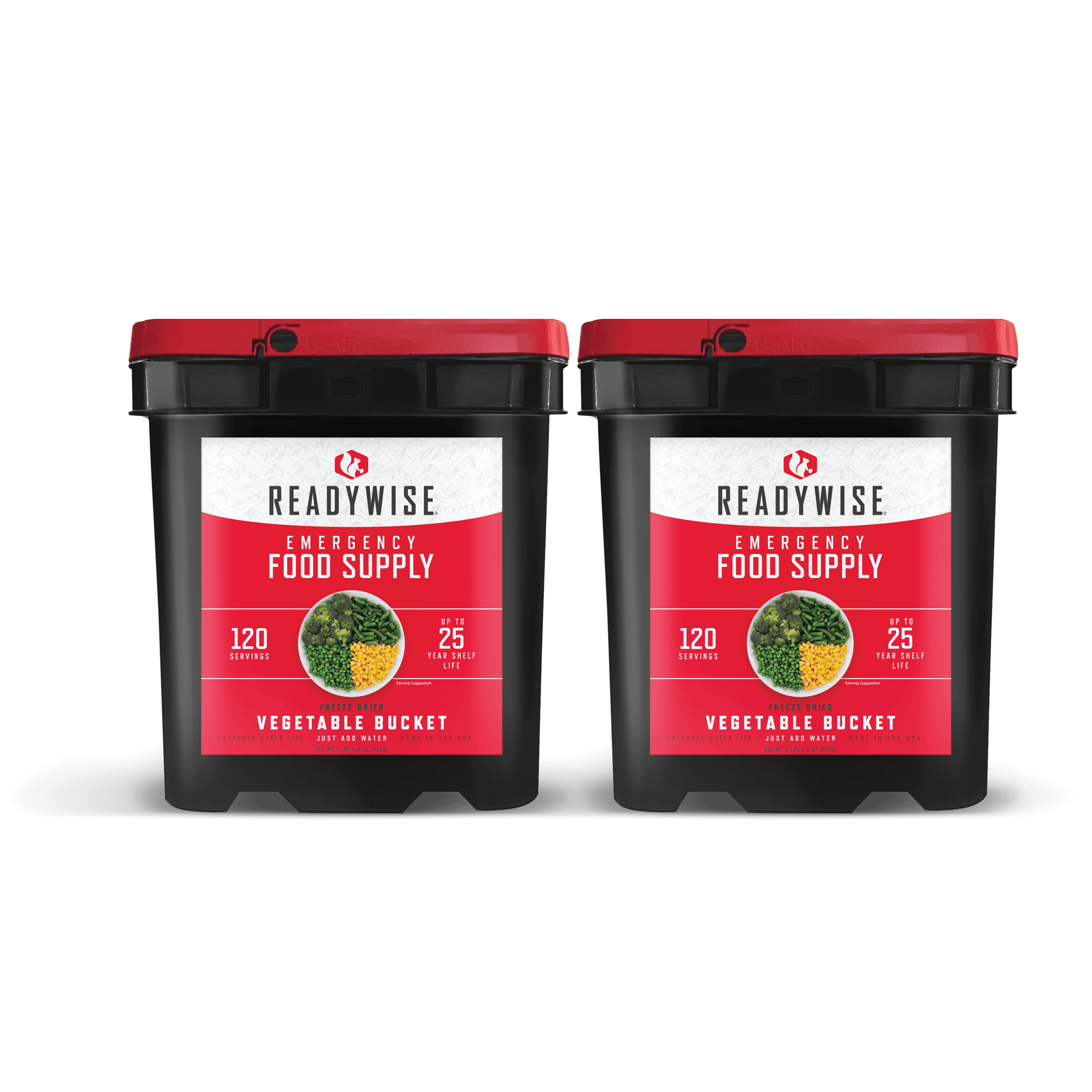 240 Serving Freeze Dried Vegetable Bundle - ReadyWise