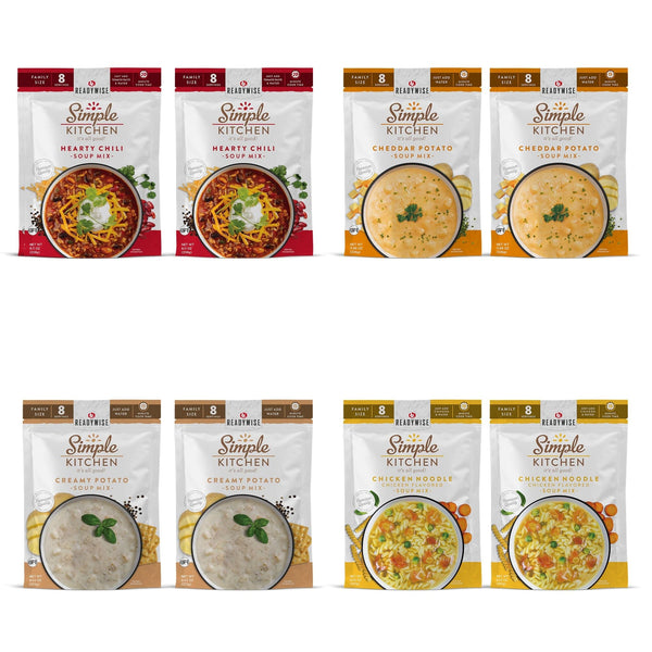 Simple Kitchen Soup Favorites Variety Pack (8 count, 8-Servings per Po ...